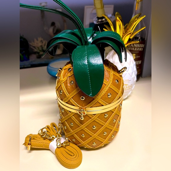 DS Bags | Bags | Nwt Unique Pineapple Crossbody Baghome Decor | Poshmark